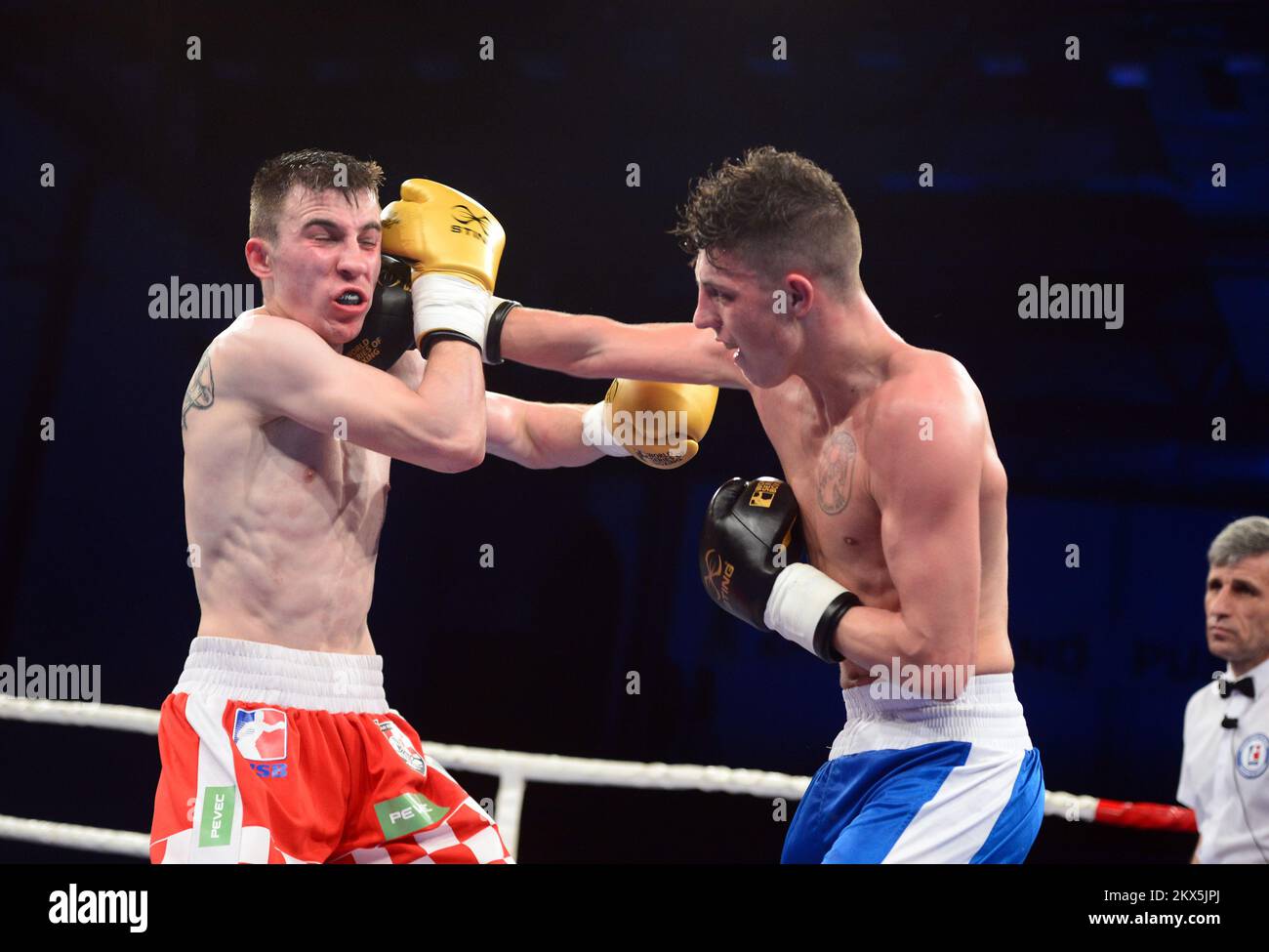 06.04.2018., Dom sportova, Zagreb, Croatia - World Series of Boxing ...