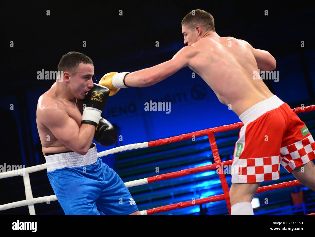 06.04.2018., Dom sportova, Zagreb, Croatia - World Series of Boxing ...
