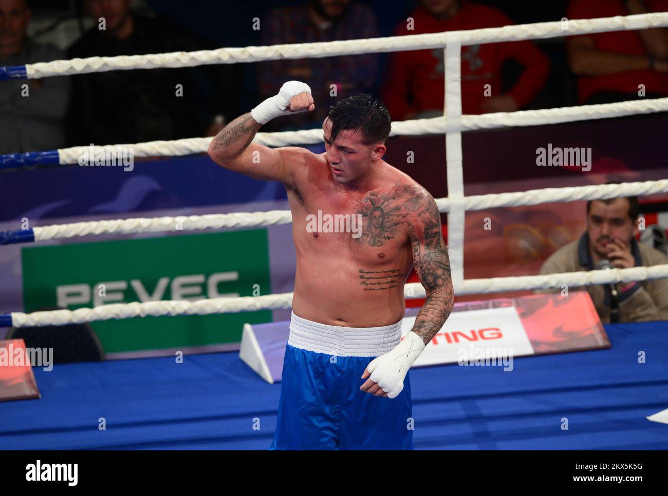 06.04.2018., Dom sportova, Zagreb, Croatia - World Series of Boxing ...