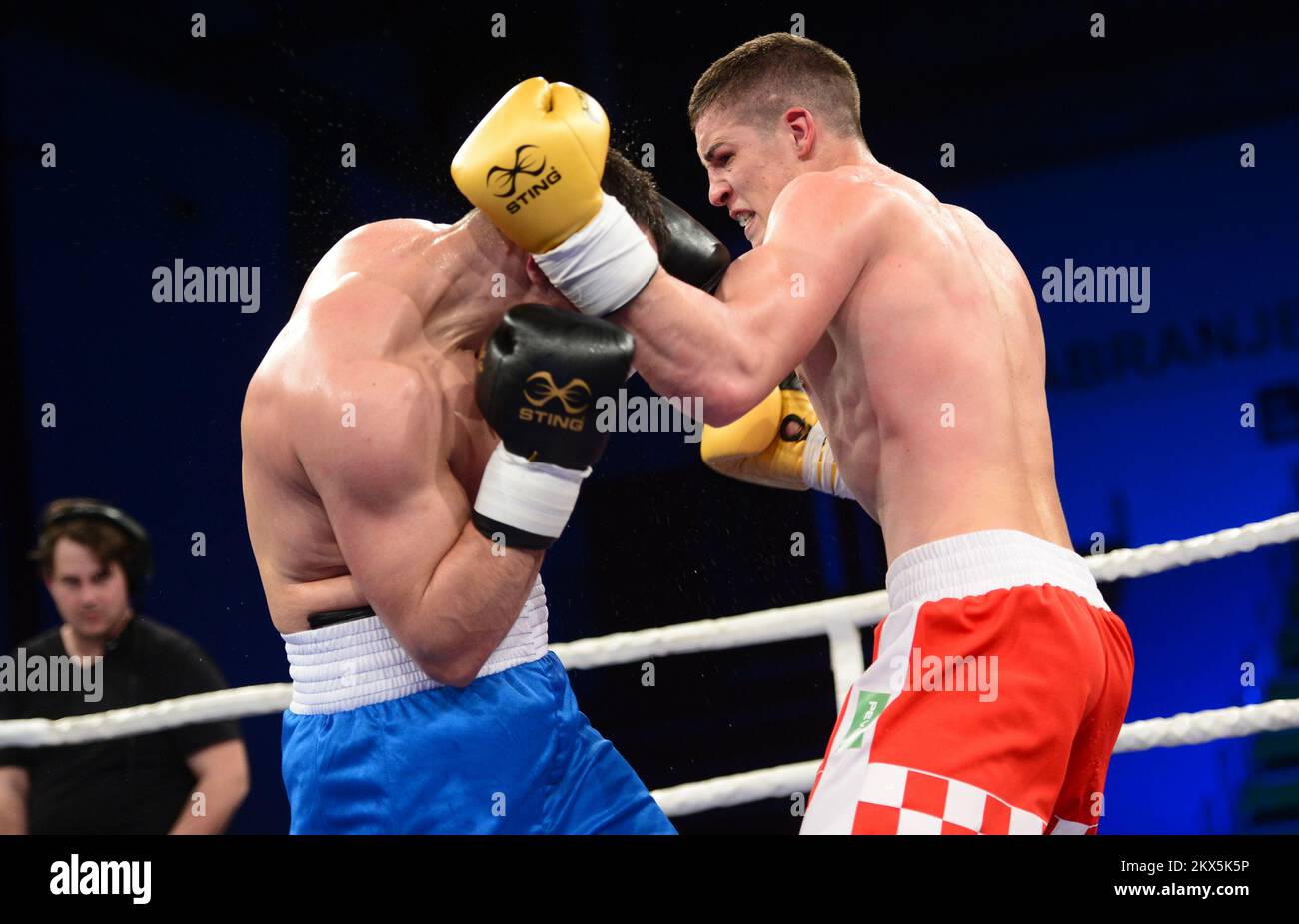 06.04.2018., Dom sportova, Zagreb, Croatia - World Series of Boxing ...