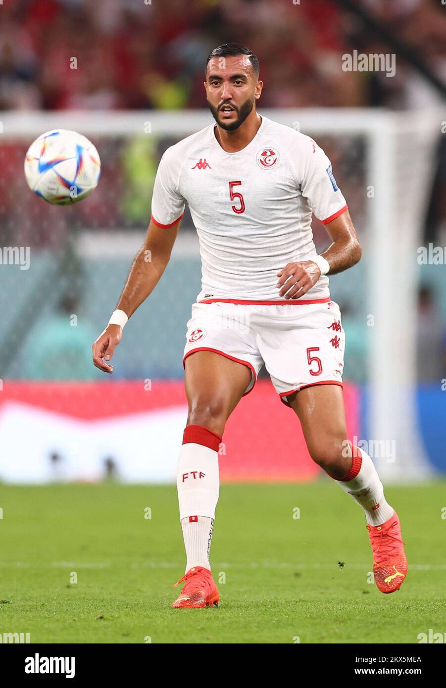 Ar Rayyan, Qatar, 30th November 2022. Nader Ghandri of Tunisia during ...