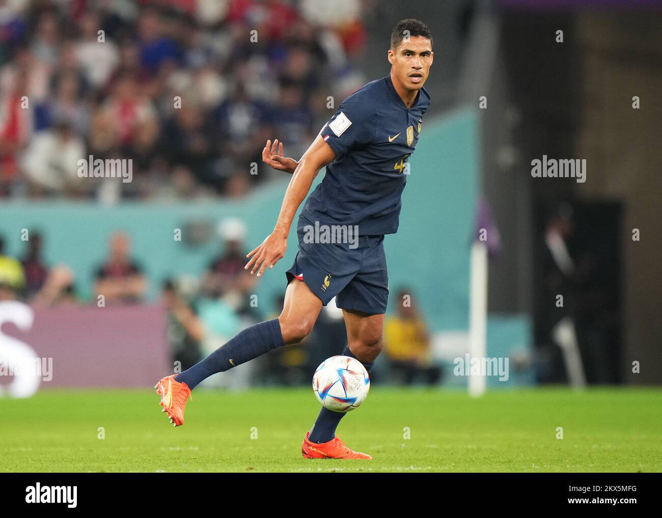 Doha, Qatar. Nov 30, 2022, Rapahel Varane of France during the FIFA ...