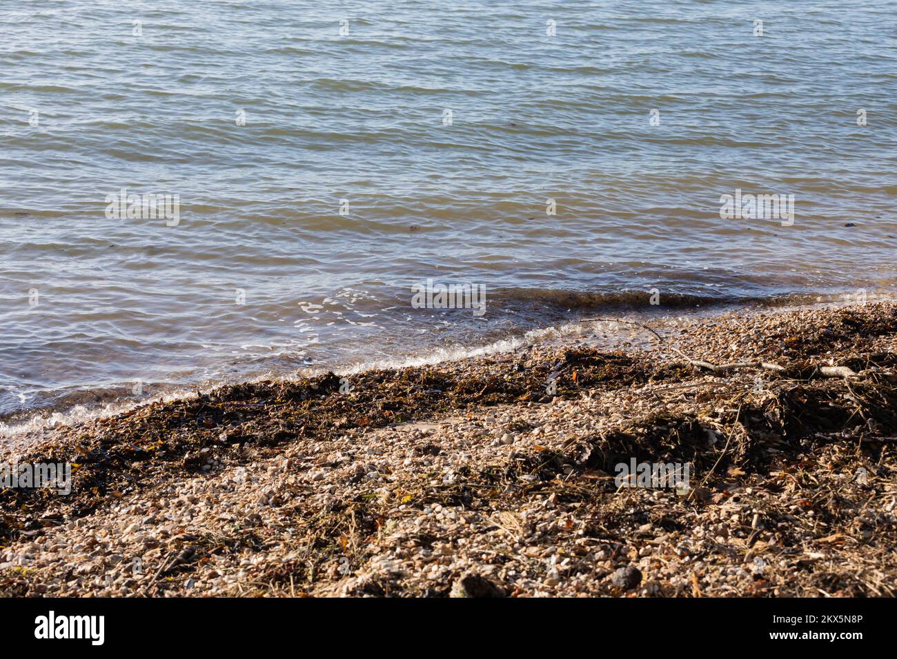 Lymington england beach hi-res stock photography and images - Alamy