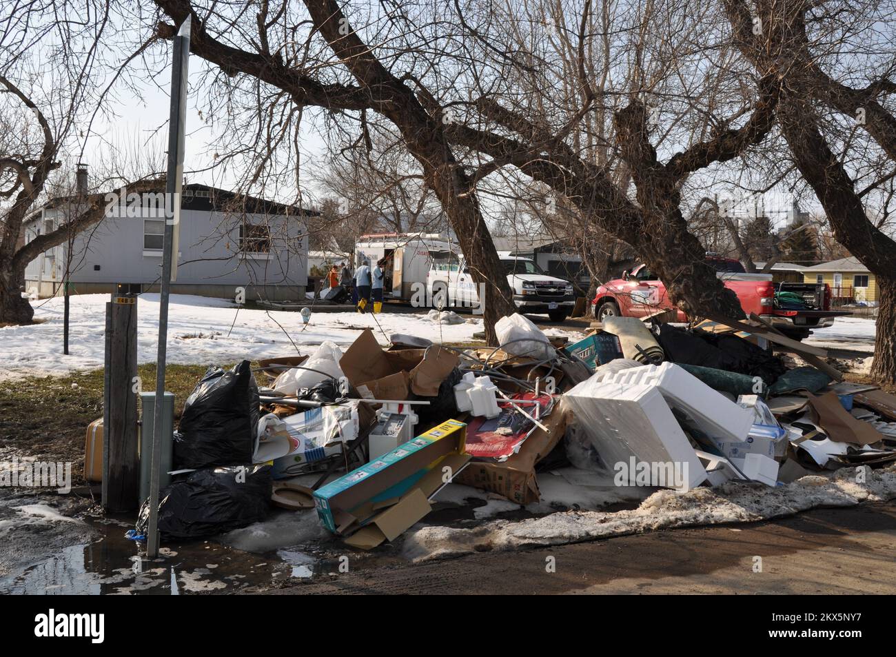 Flooding Winter Storm - Beulah, N. D. , April 11, 2009 Nechama is one ...