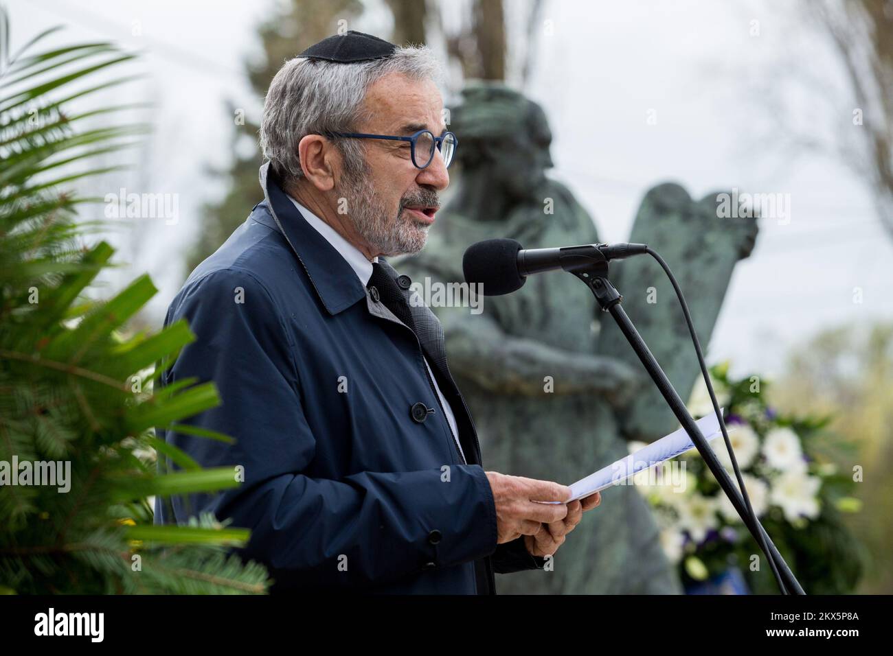 12.04.2018., Croatia, Zagreb - Jewish Community of Zagreb on the ...