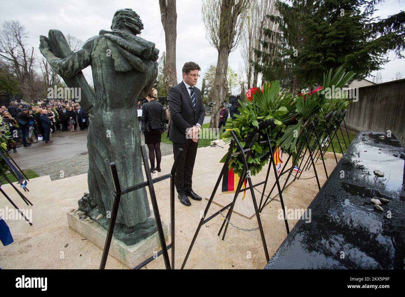 12.04.2018., Croatia, Zagreb - Jewish Community of Zagreb on the ...