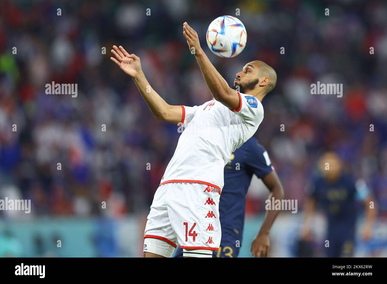 Aissa Laidouni during the FIFA World Cup, Qatar. , . in Al Rayyan ...
