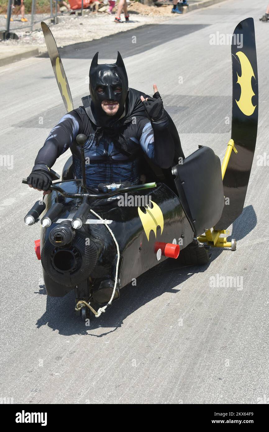 13.05.2018.Pula, Croatia - Balinjerada, an exciting competition with ...