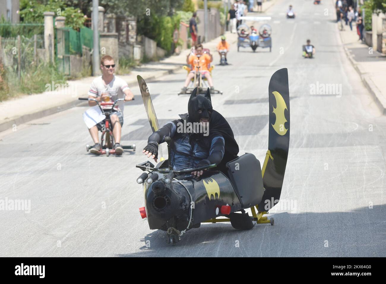 13.05.2018.Pula, Croatia - Balinjerada, an exciting competition with ...