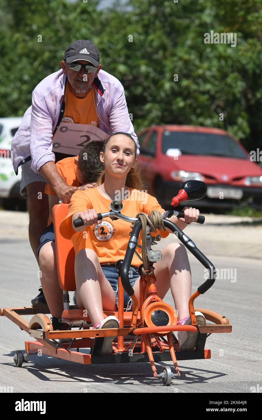 13.05.2018.Pula, Croatia - Balinjerada, an exciting competition with ...