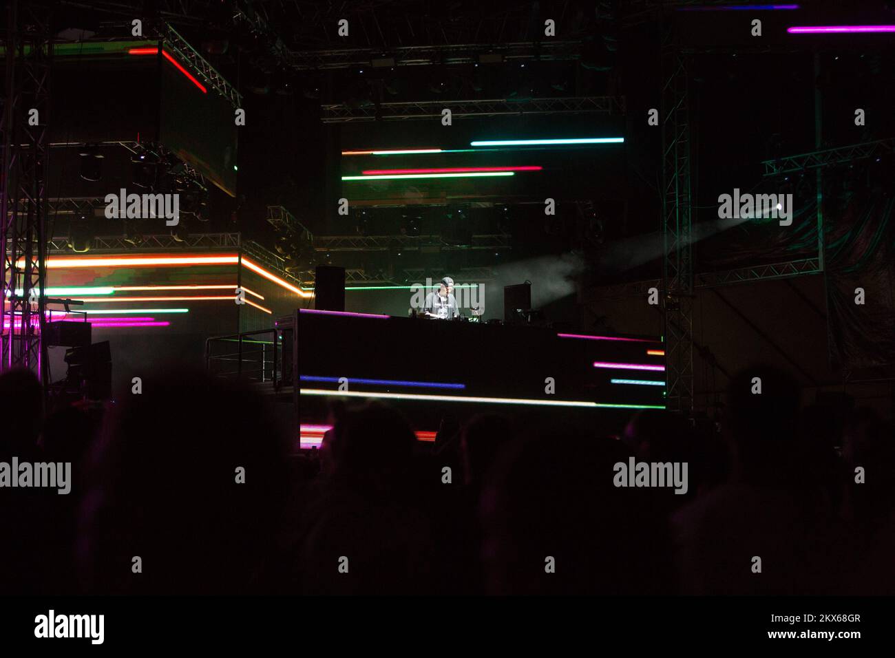 25.05.2018., Umag - German DJ Robin Schulz fired up the audience at the ...