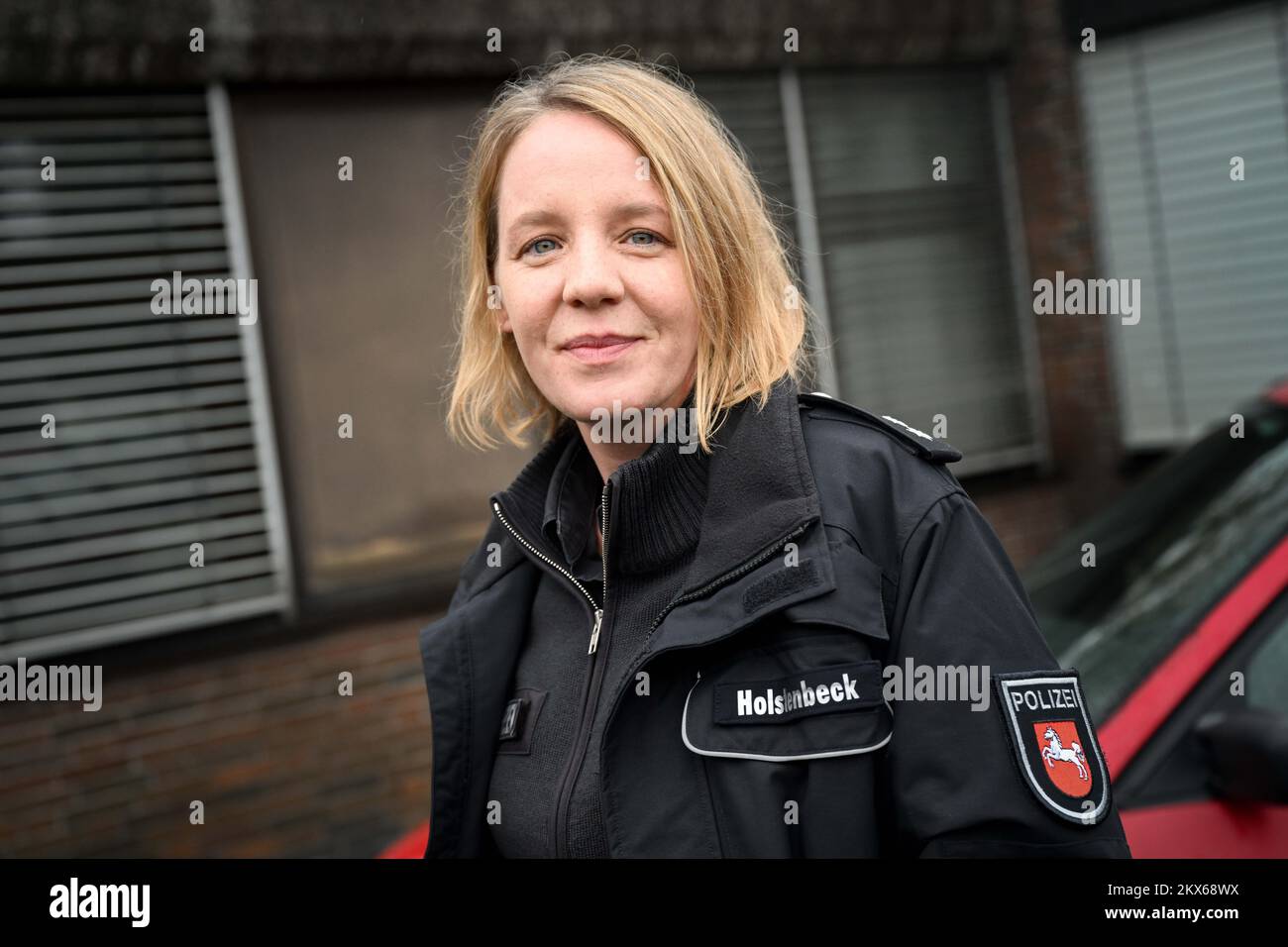 Varel, Germany. 30th Nov, 2022. Actress Katrin Wichmann is on the set ...