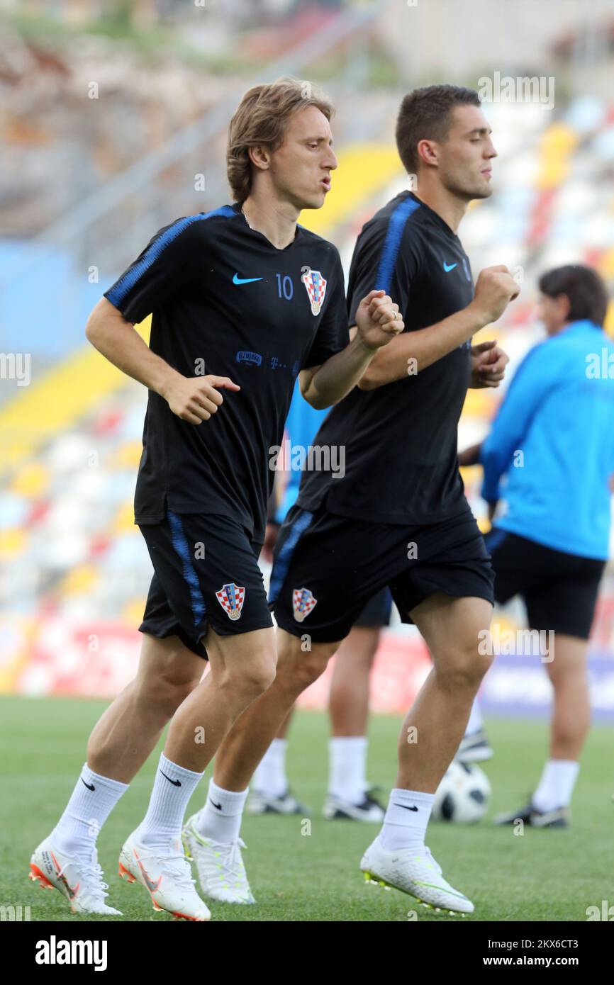 04.06.2018., Rijeka, Croatia - Training of the Croatian national ...
