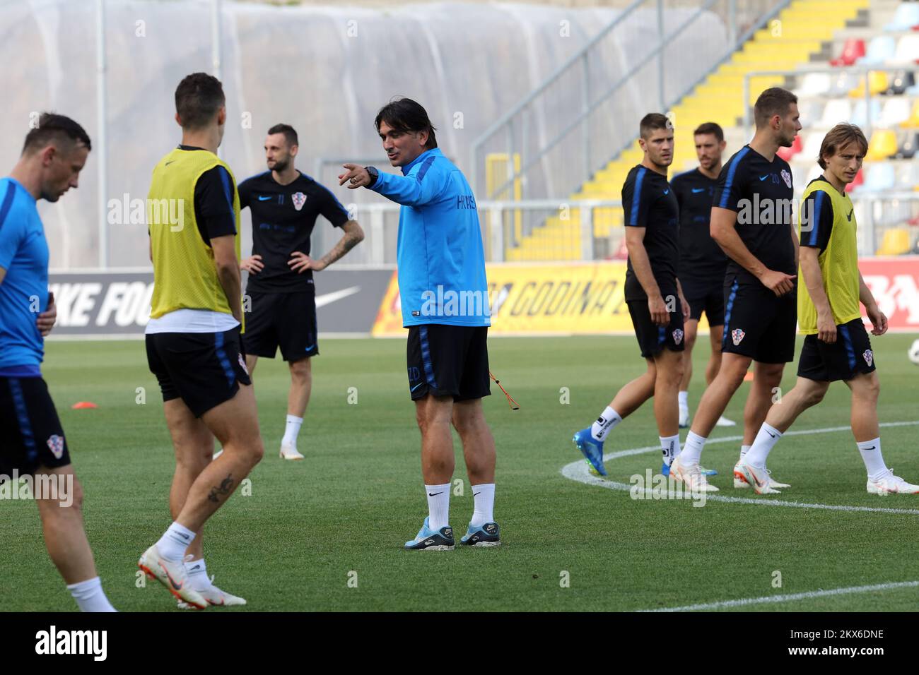 06.06.2018., Rijeka, Croatia - Training of Croatia national football ...