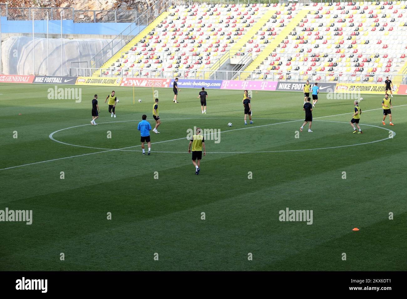 06.06.2018., Rijeka, Croatia - Training of Croatia national football ...