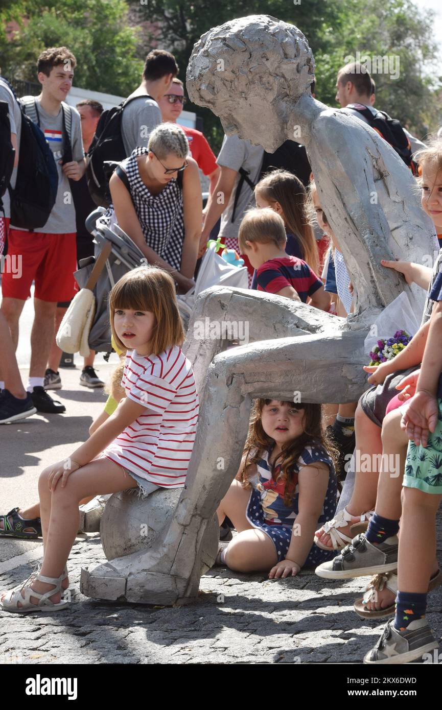 07.06.2018., Croatia, Sibenik - 25th anniversary of the tragic death of ...