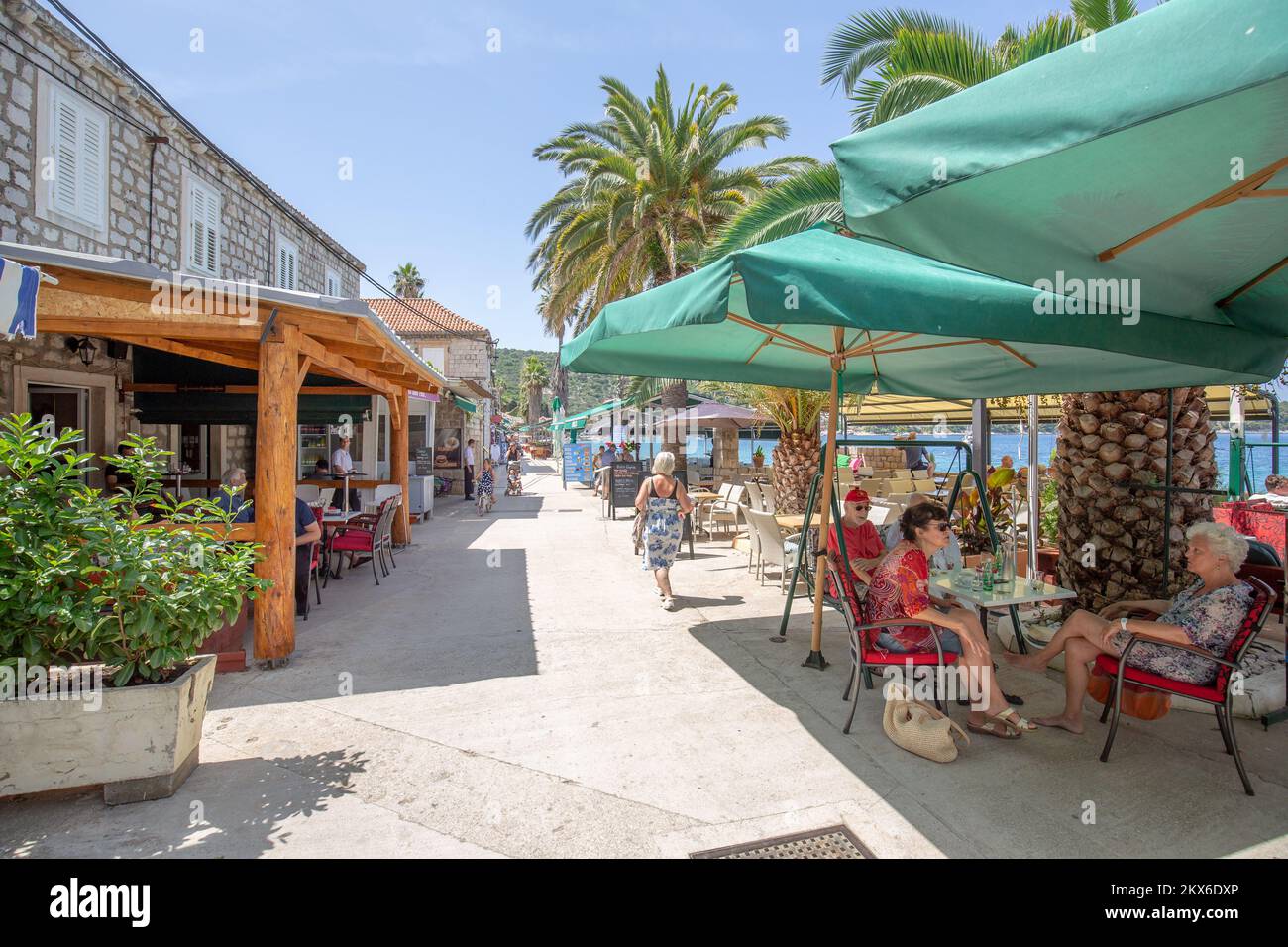 07.06.2018., Island Lopud, Croatia - Lopud island is one of the ...