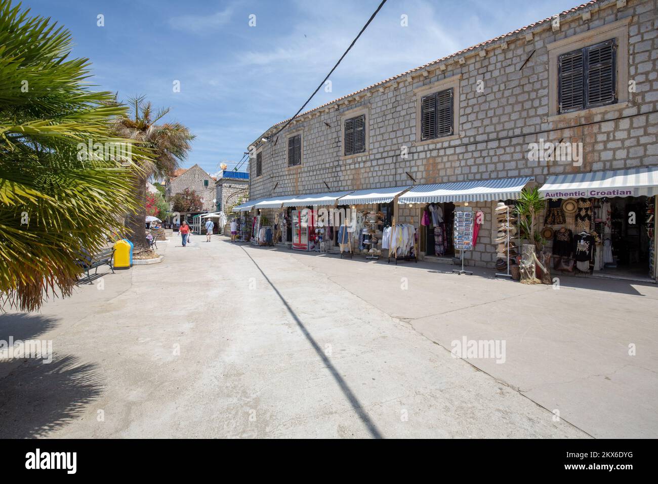 07.06.2018., Island Lopud, Croatia - Lopud island is one of the ...