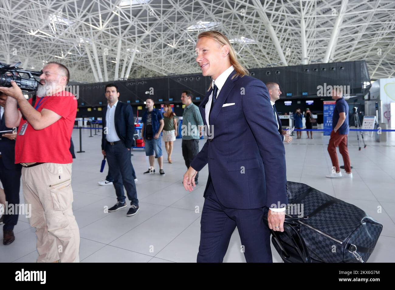 11.06.2018., Airport Franjo Tudjman, Zagreb, Croatia - Departure ...