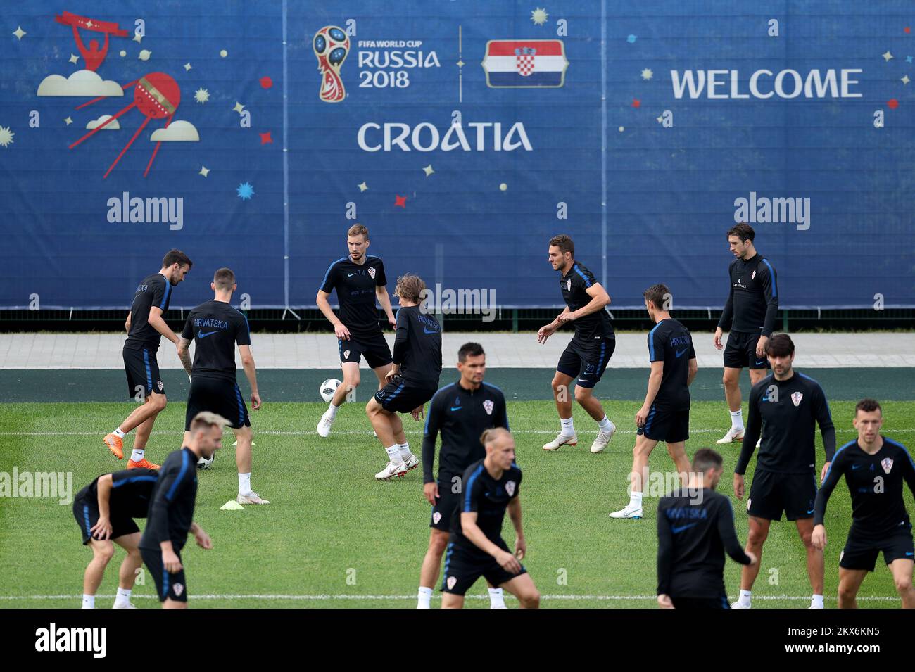 18.06.2018., Roshchino, Russia - World CUP in Russia 2018. Training of ...