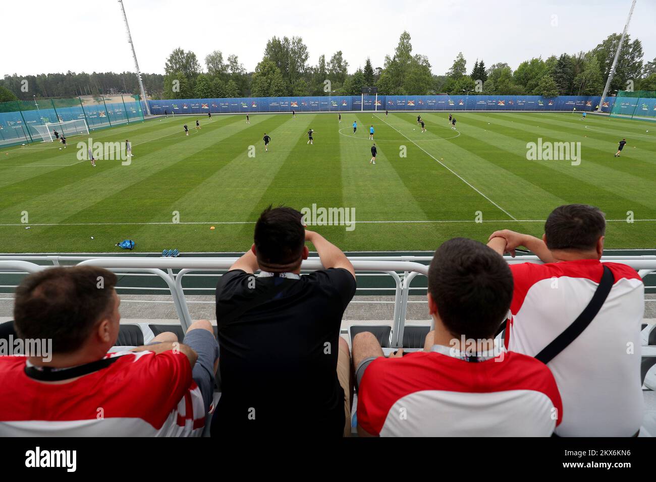 18.06.2018., Roshchino, Russia - World CUP in Russia 2018. Training of ...