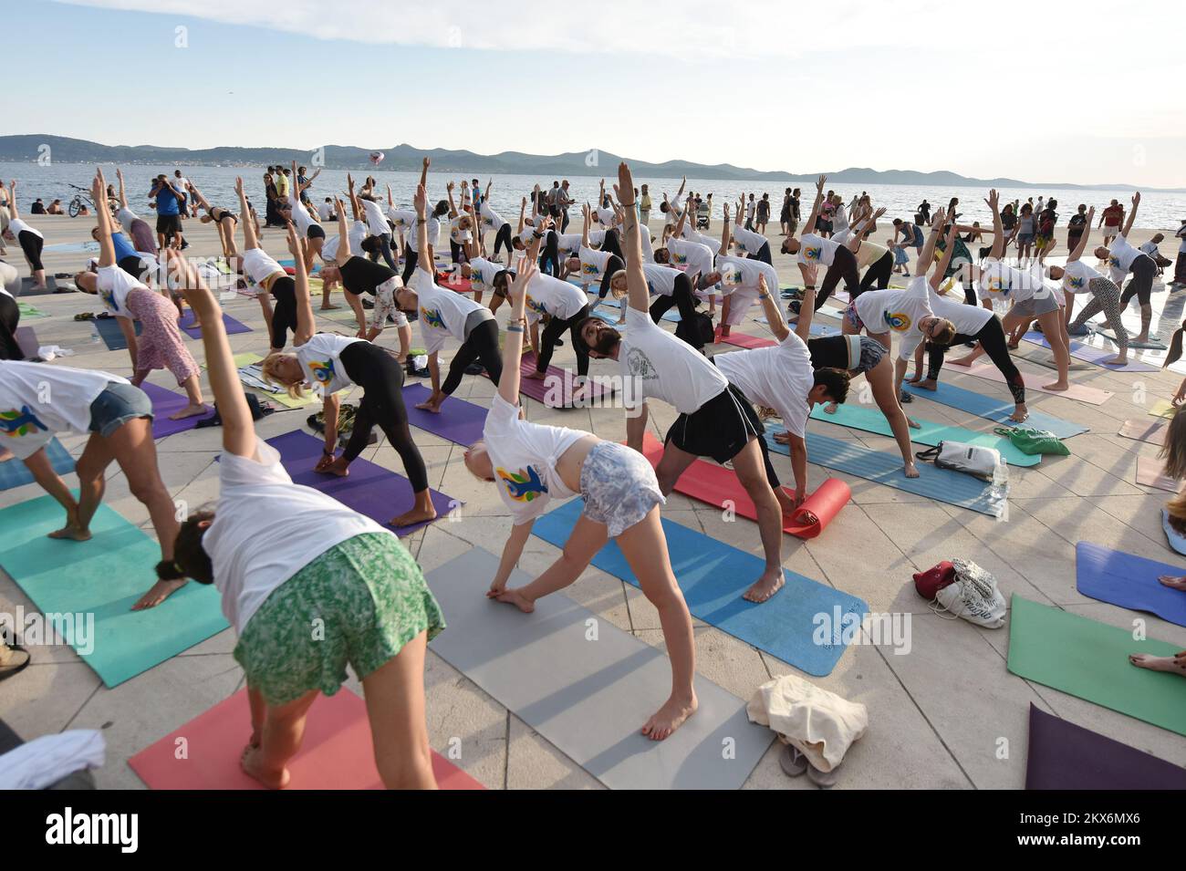20.06.2018., Zadar - Celebration of the 2018 International Day of Yoga ...