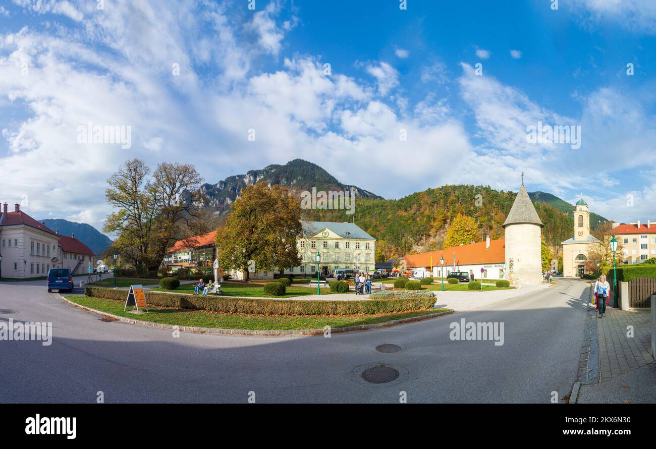 Reichenau an der Rax: Reichenau Castle, church Reichenau in Wiener ...
