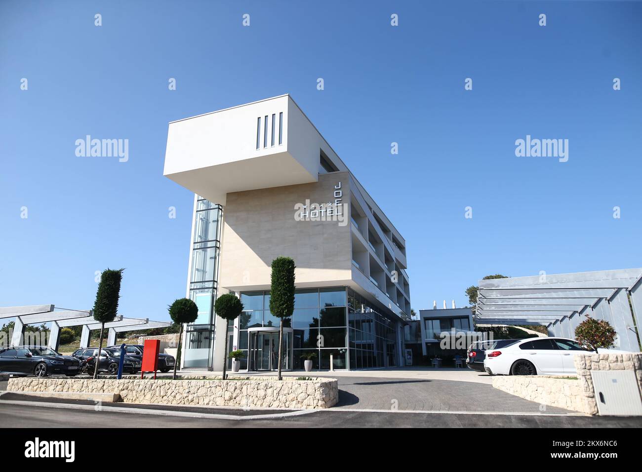 02.06..2018., Novalja - The Liverpool defender Dejan Lovren as opened a ...