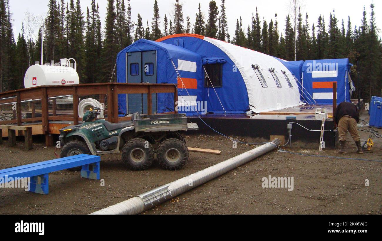 Flooding Winter Storm - Eagle, Alaska, September 11, 2009 Temporary ...