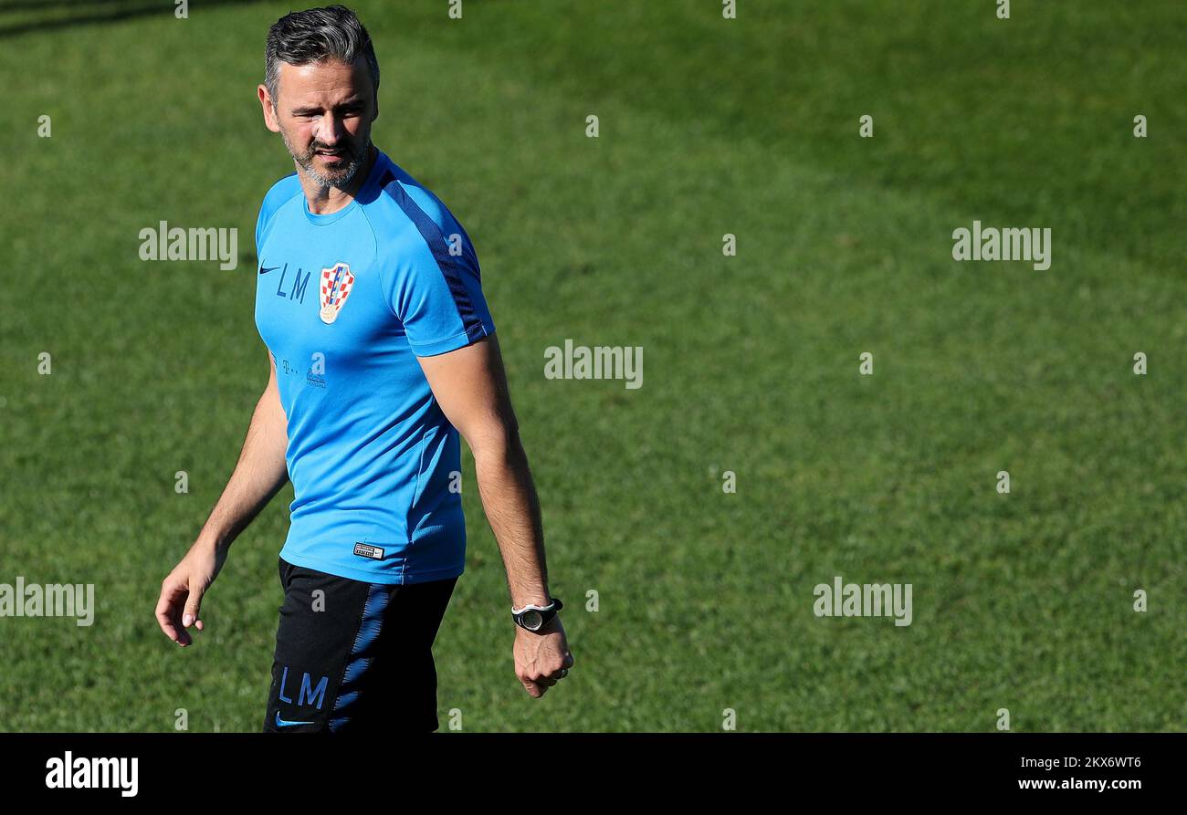 28.06.2018., Roscino, Russia - World Cup 2018. Training of the Croatian ...