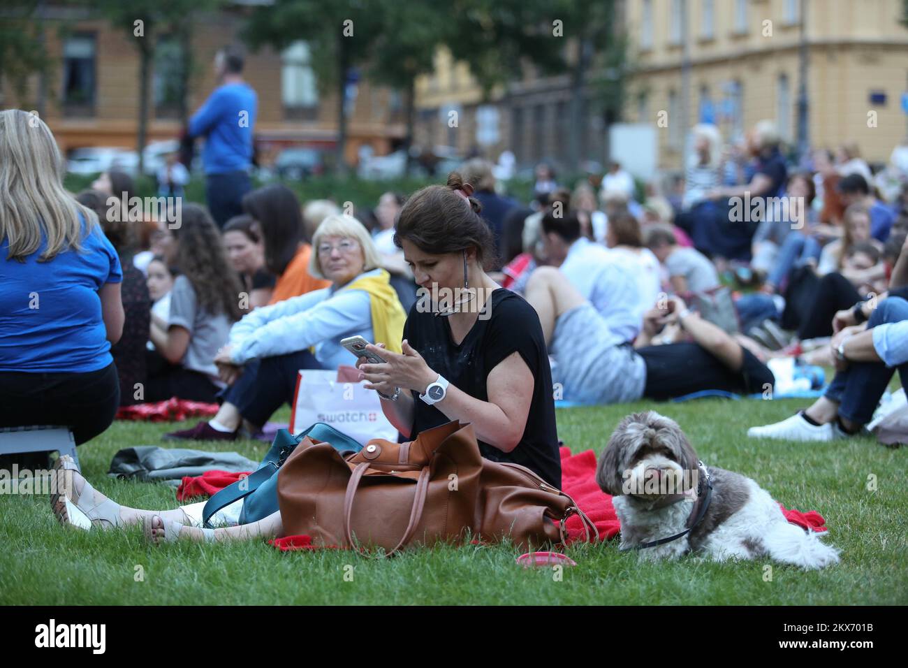 02.07.2018., Croatia, Zagreb - Ballet Messrs. Glembay performed by ...