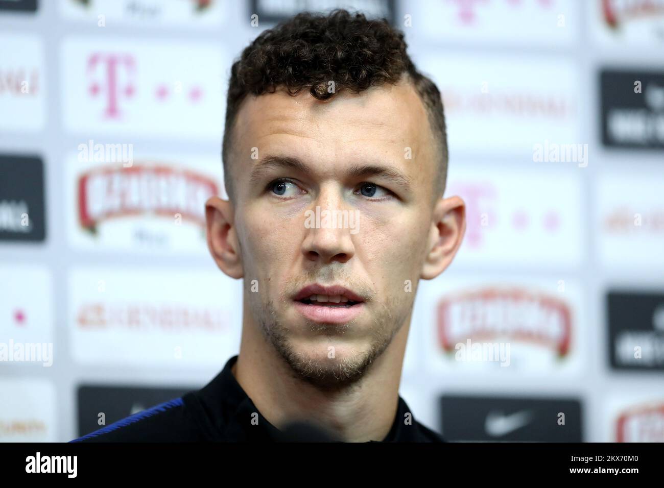 04.07.2018., Russia, Sochi - Ivan Perisic and Ante Rebic held a media ...