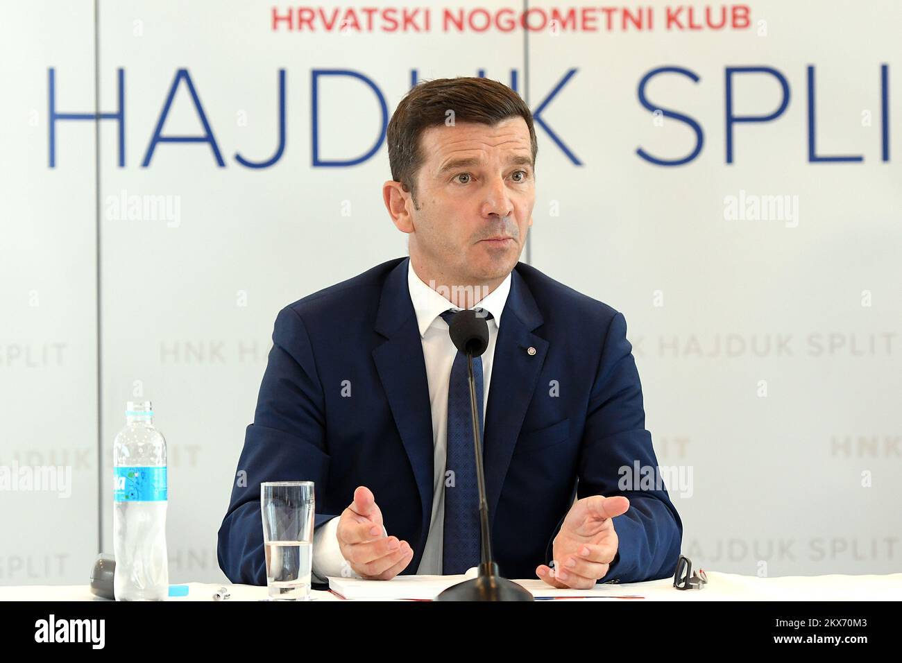 04.07.2018., Split, Croatia - A new president of the Hajduk's ...