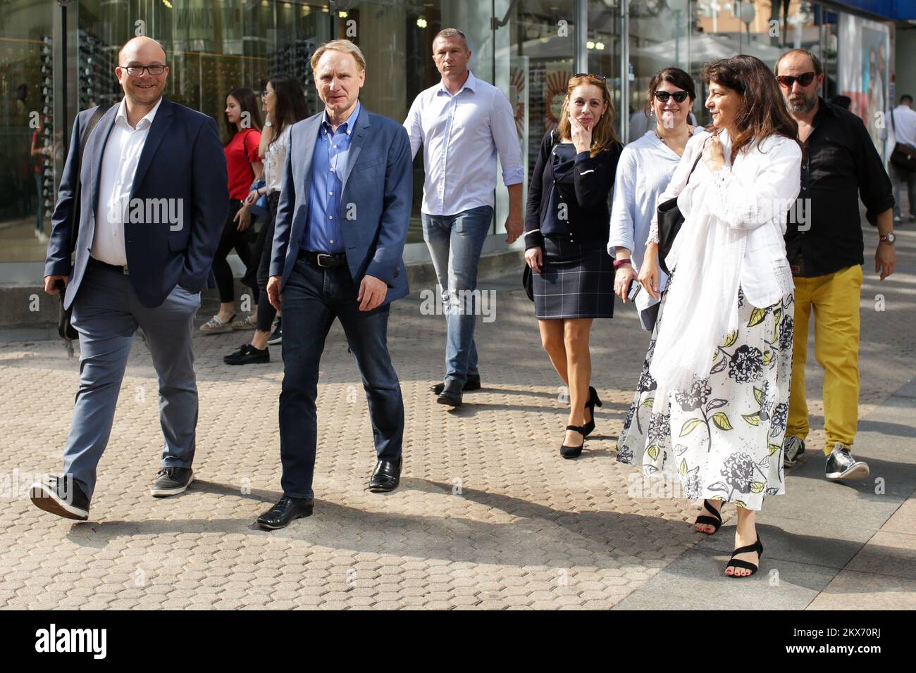 02.07.2018., Zagreb - Dan Brown, one of the most popular writer of ...