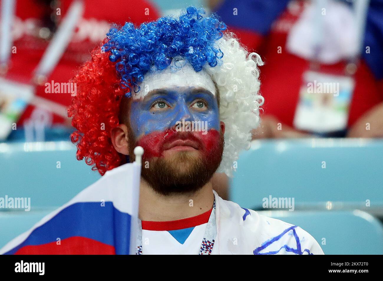 07.07.2018., Sochi, Russia - Fans during the 2018 FIFA World Cup ...
