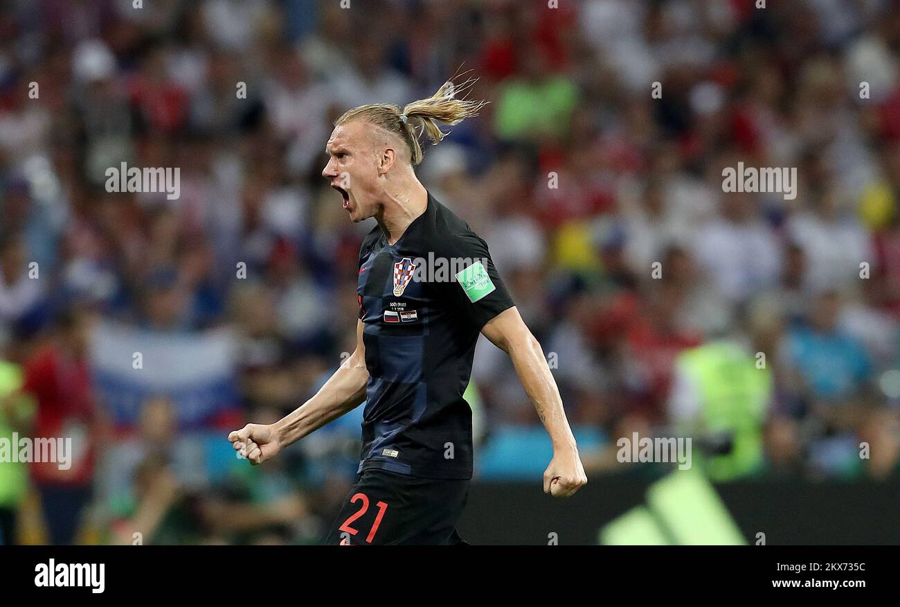 07.07.2018, Fist Stadium, Soci, Russia - 2018 World Cup, quarter-finals ...