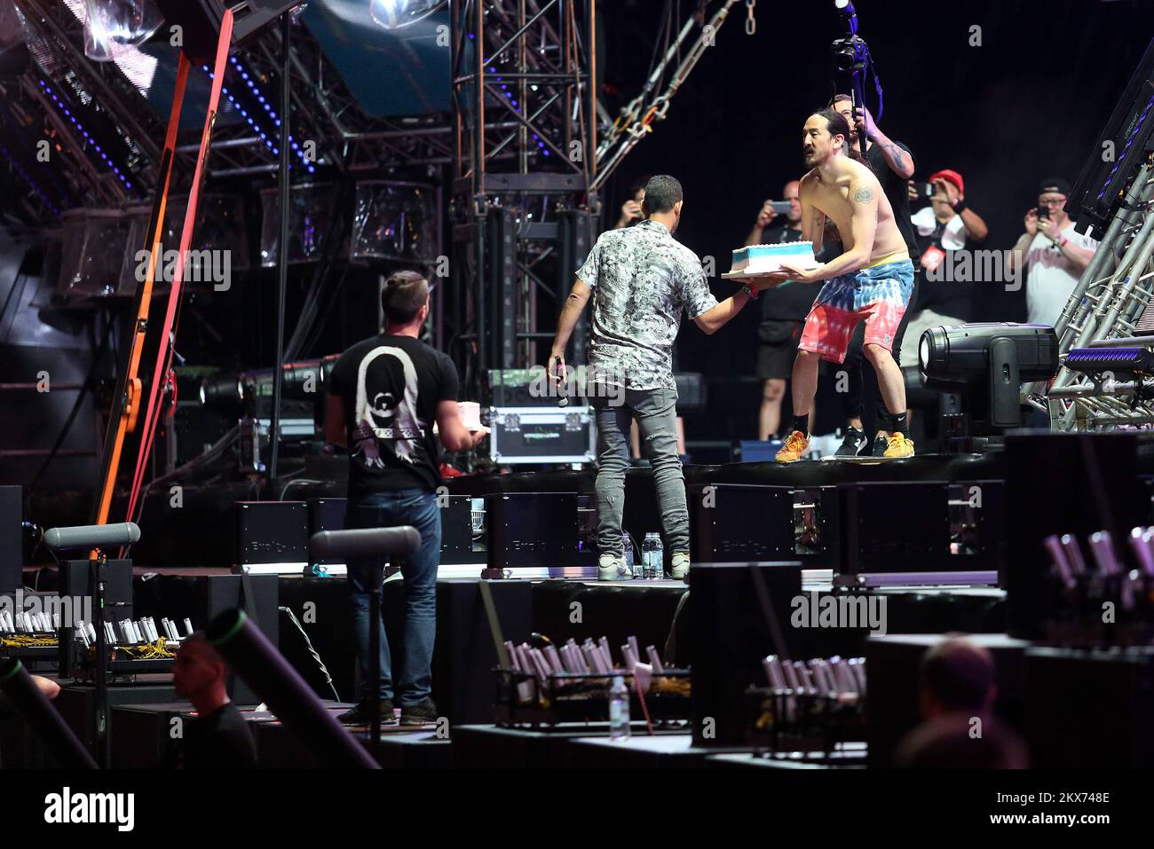 08.07.2018., Split, Croatia - The third night of the Ultra Europe ...