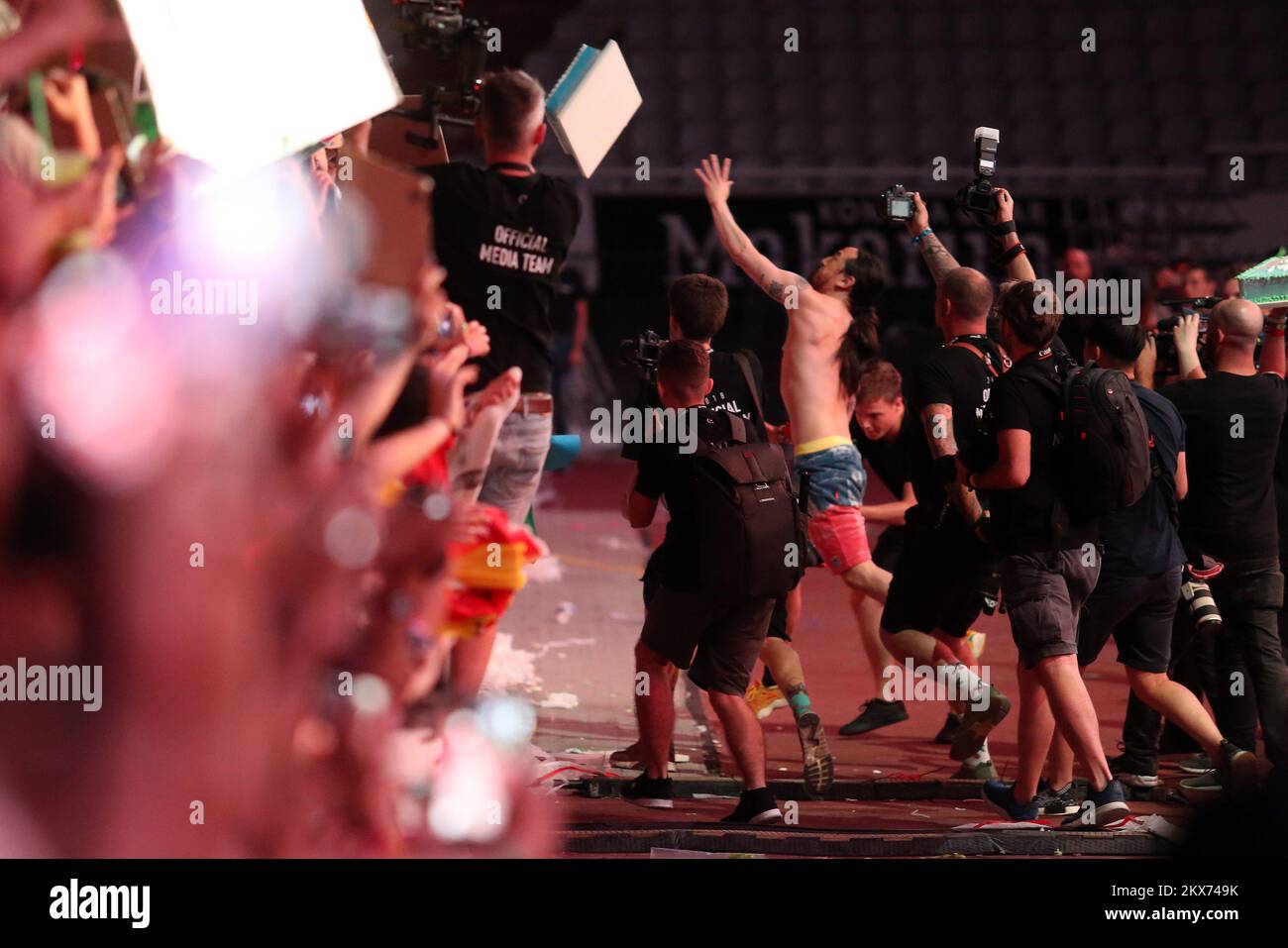 08.07.2018., Split, Croatia - The third night of the Ultra Europe ...