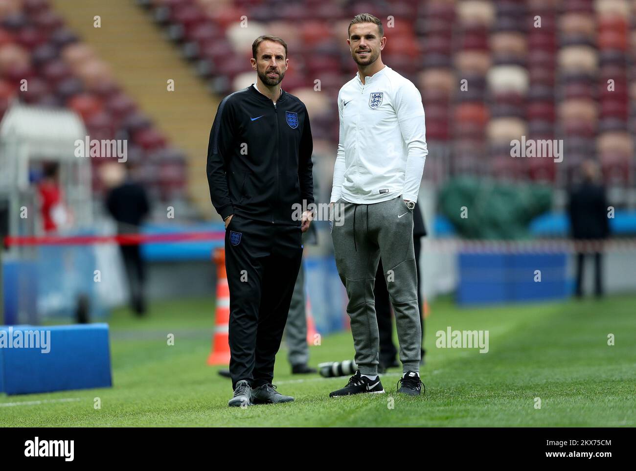 10.07.2018., Moscow, Russia - England Manager Gareth Southgate and ...