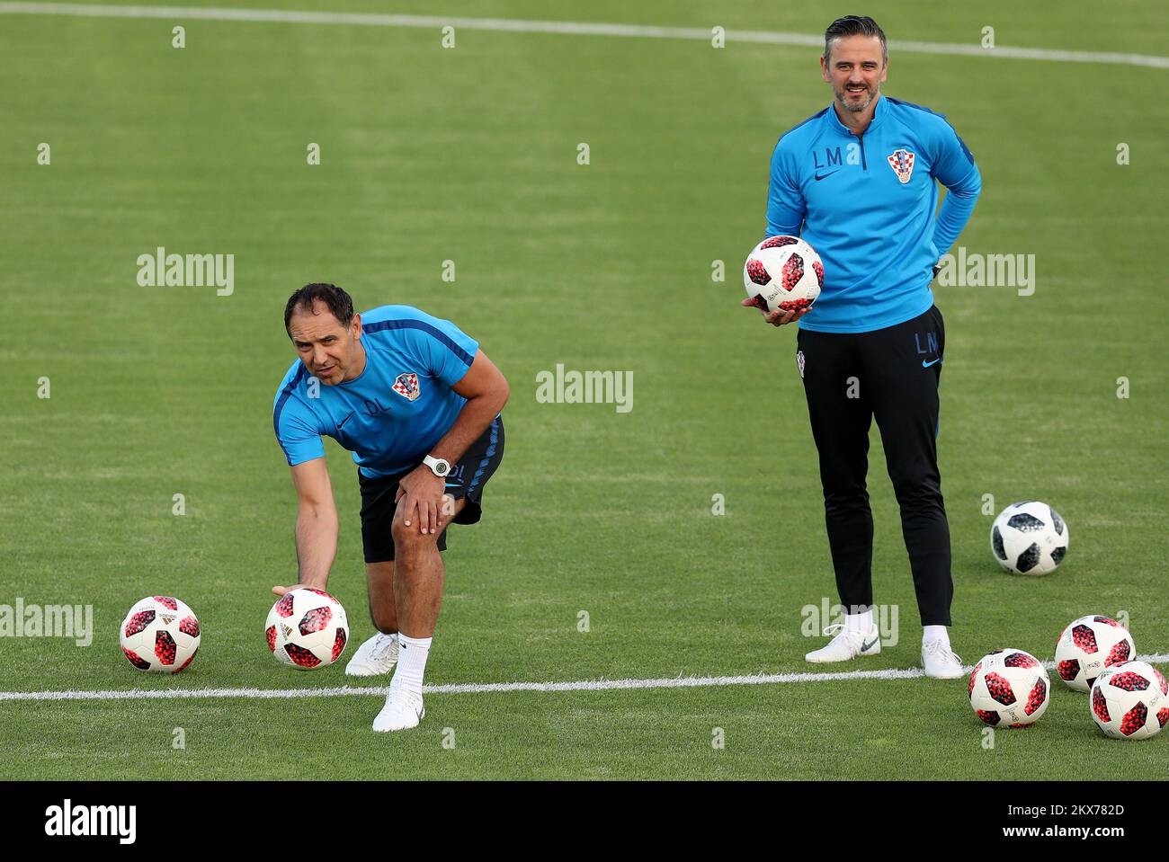 13.07.2018., Moscow, Russia - Croatia national football team during the ...