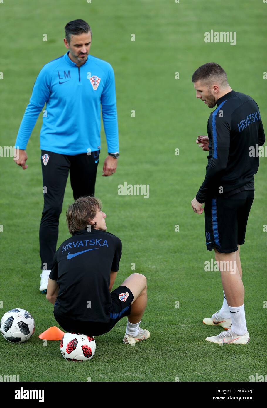 13.07.2018., Moscow, Russia - Croatia national football team during the ...