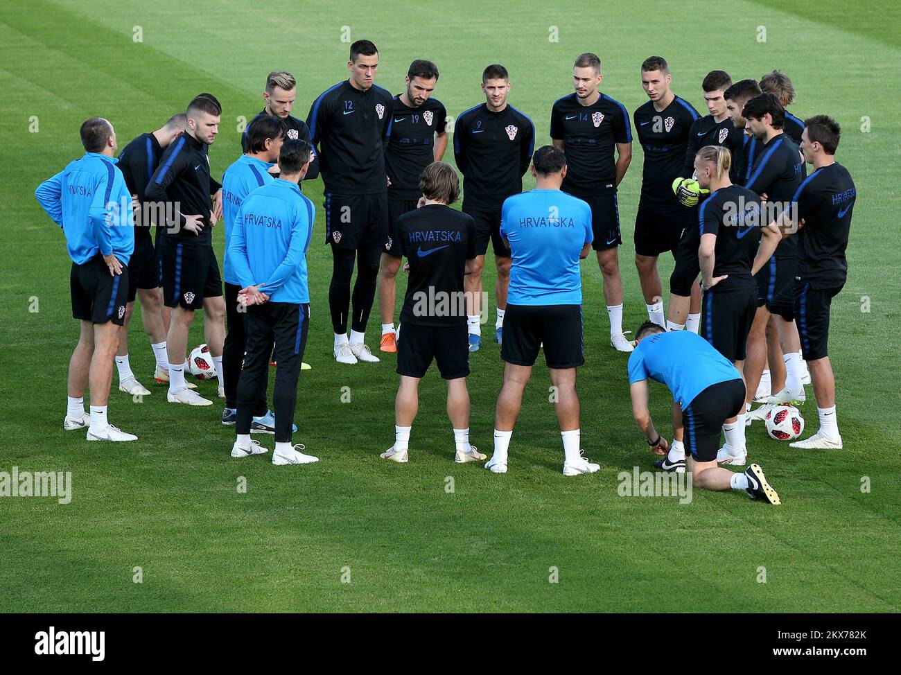 13.07.2018., Moscow, Russia - Croatia national football team during the ...