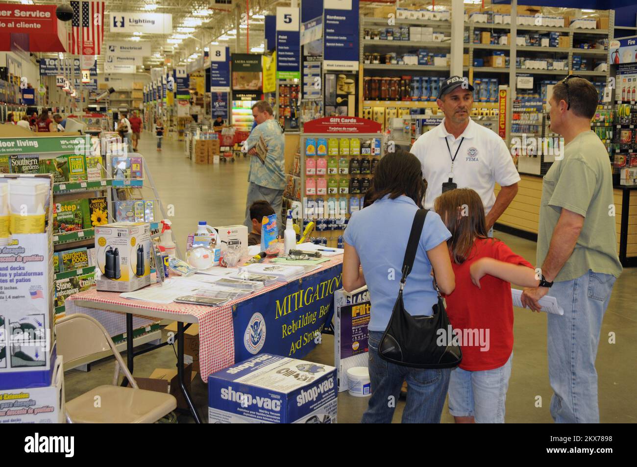 Mitigation Display at Home Supply Store. Georgia Severe Storms and ...