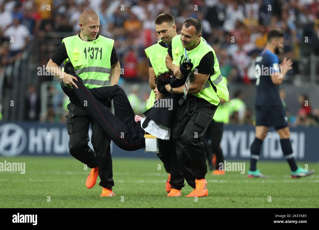15.07.2018. Moscow, Russia - Football World Cup 2018 , Finals, Croatia ...