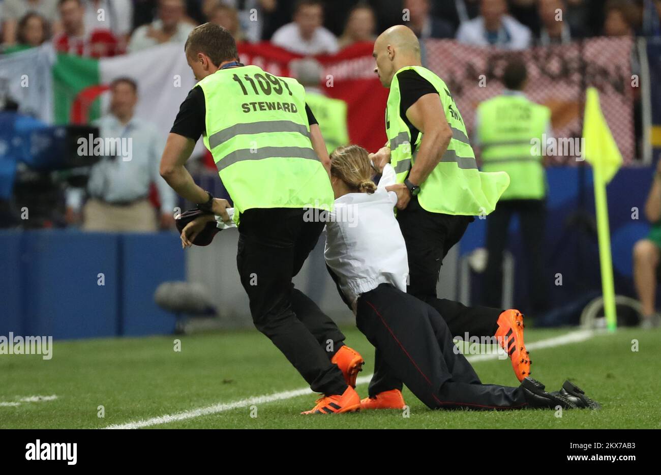 15.07.2018. Moscow, Russia - Football World Cup 2018 , Finals, Croatia ...