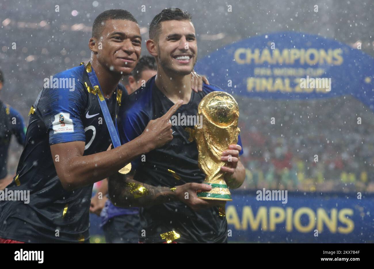 Kylian mbappe world cup 2018 hi-res stock photography and images - Alamy