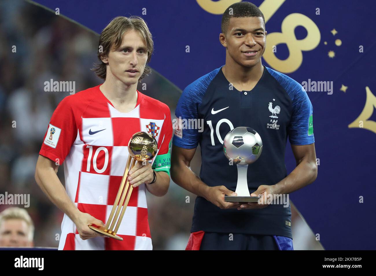 Luka modric 2018 golden ball hi-res stock photography and images - Alamy