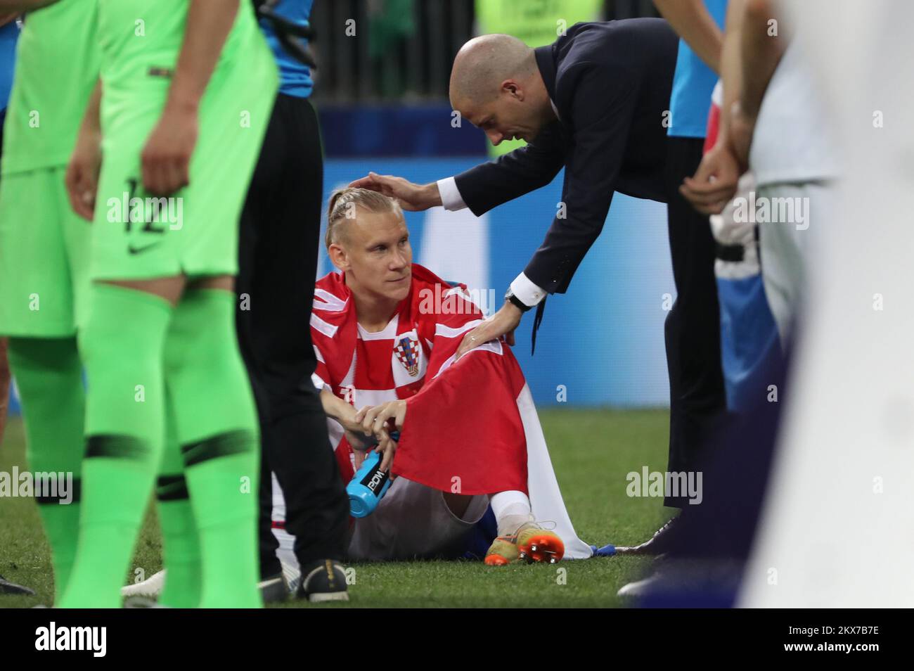 15.07.2018. Moscow, Russia - Football World Cup 2018 , Finals, Croatia ...