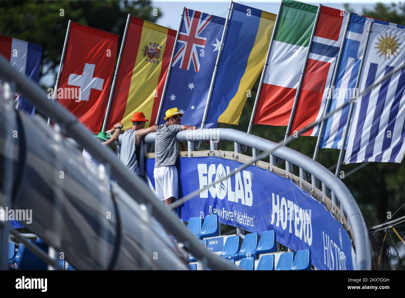 17.07.2018., Umag - 29. Blue Lagoon Croatia Open Umag, 1st round,Dusan ...