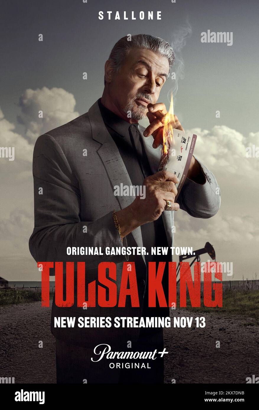 Tulsa king sylvester stallone hi-res stock photography and images - Alamy